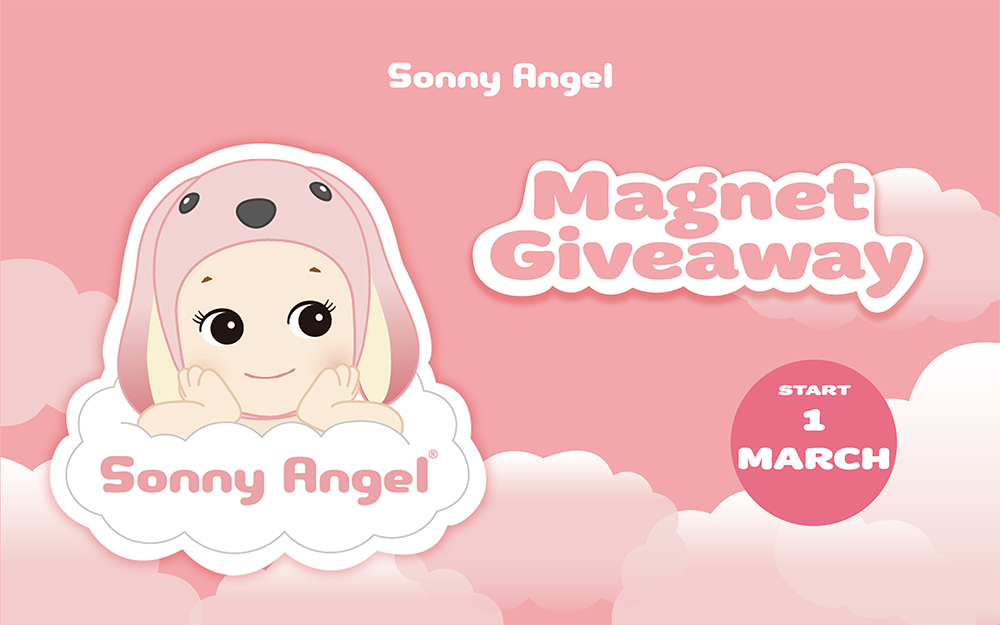 【GIVEAWAY】 Sonny Angel Original Magnet | Sonny Angel Store Hong Kong