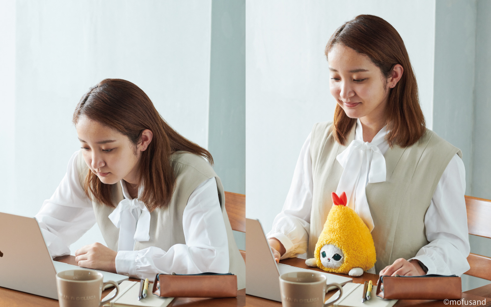 Posture Pal Mofusand Shark Meow / Shrimp Meow | Sonny Angel Store Hong Kong